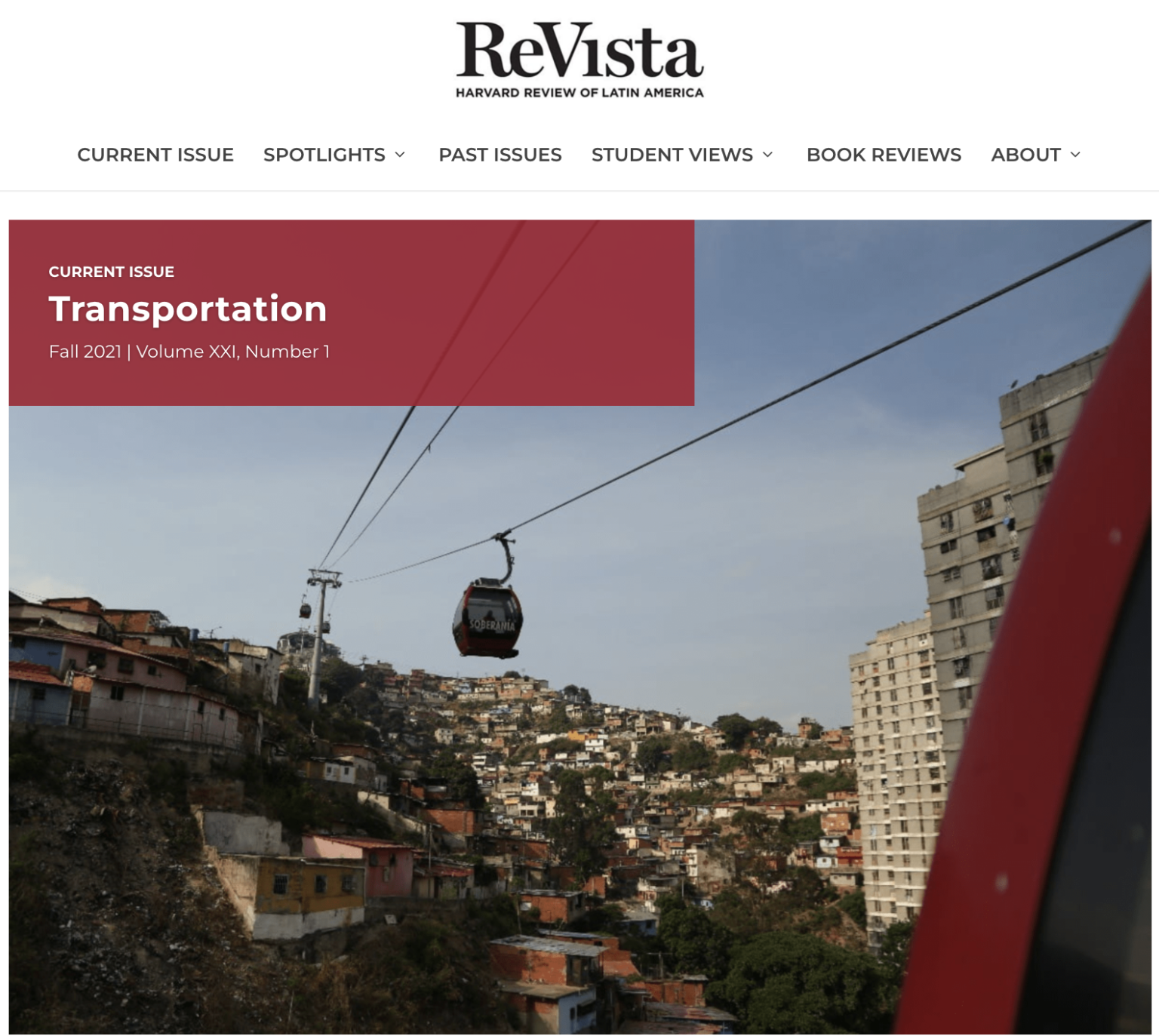 ReVista Launches Magazine Issue on Transportation – MCI